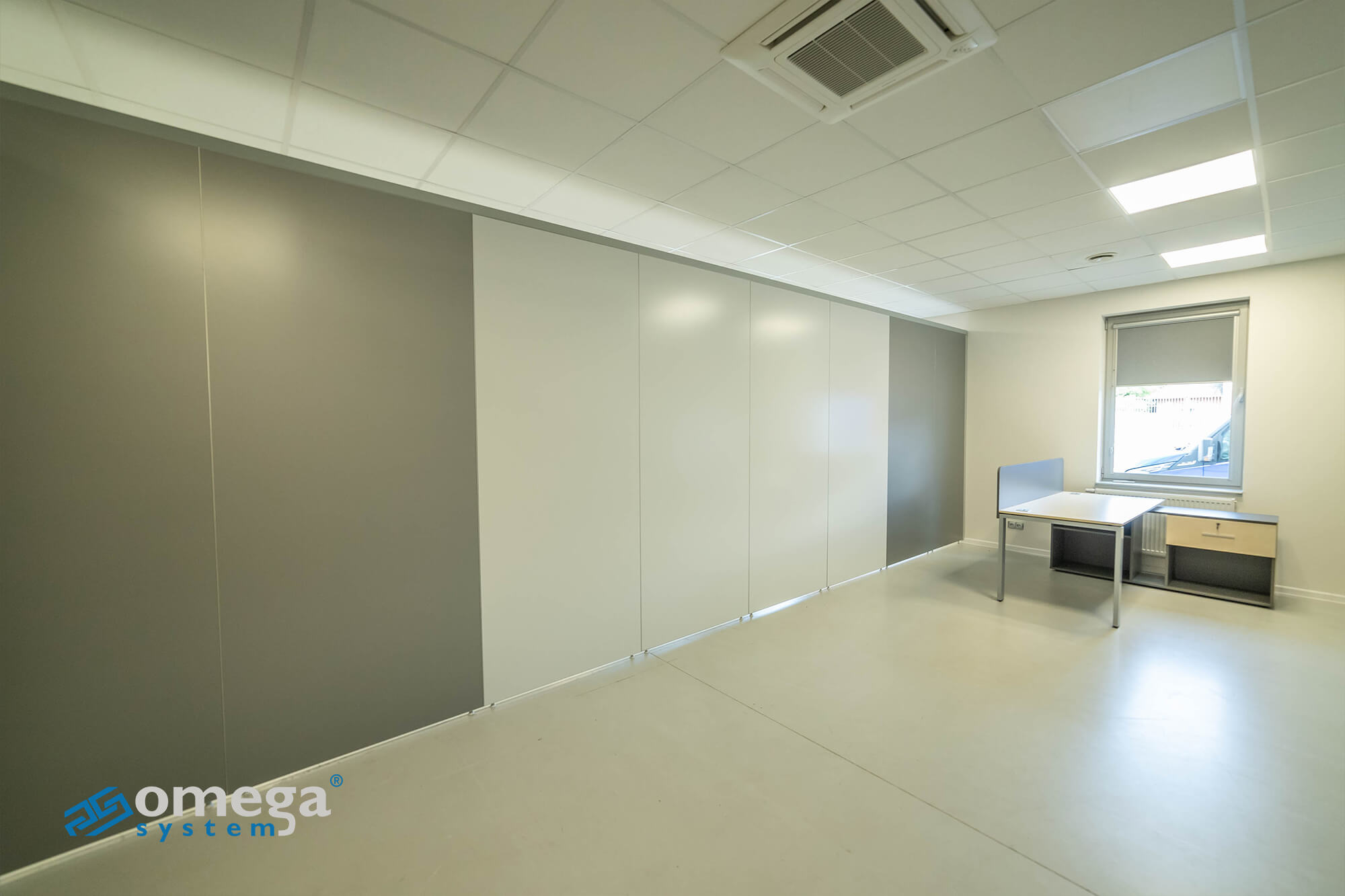 Modułowe Ścianki Działowe - Ścianka modułowa z drzwiami | Smart Wall